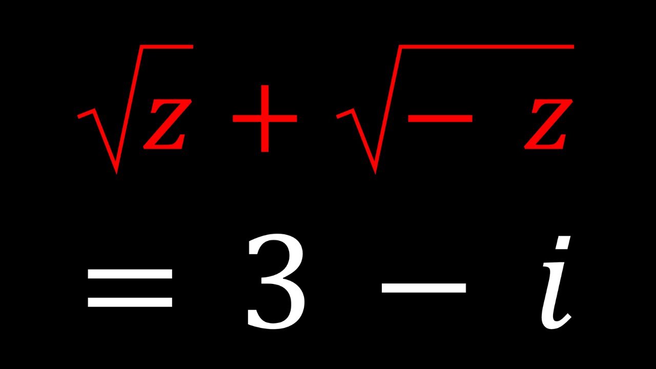 Can We Solve A Very Radical Equation | Problem 252 - YouTube