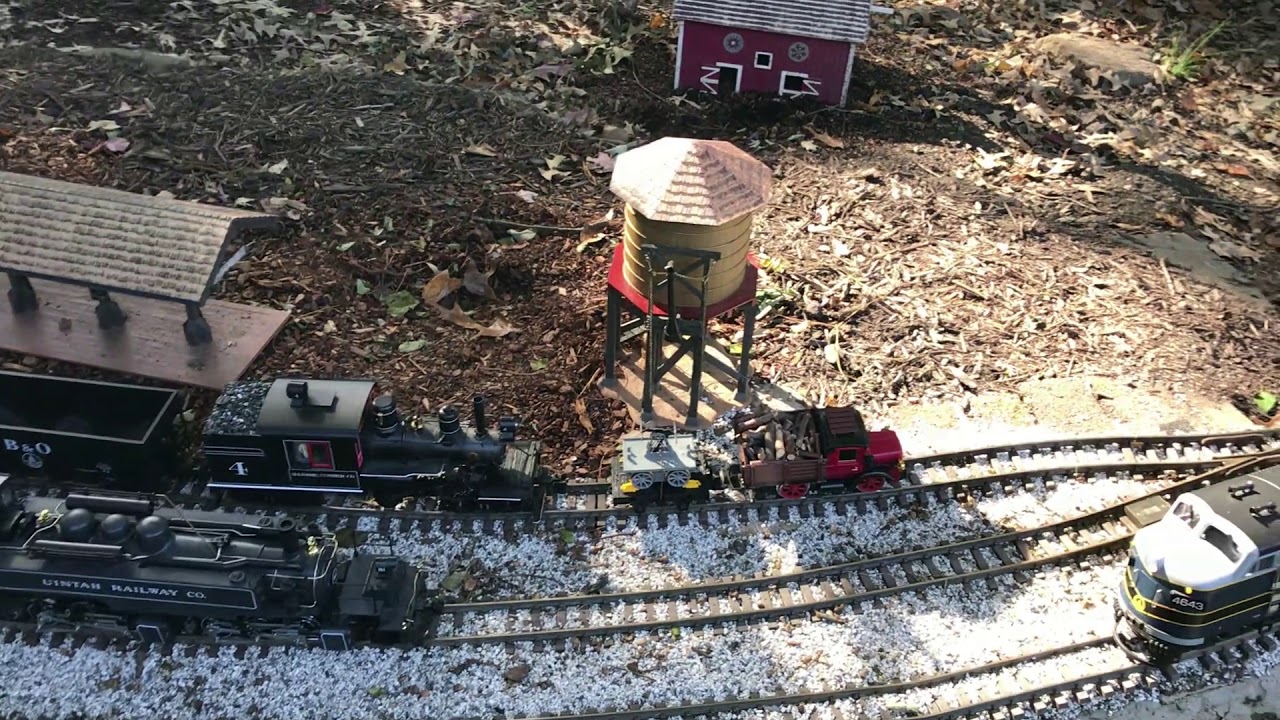 Part 1 Piko/Massoth DCC Digital Layout Demo - YouTube