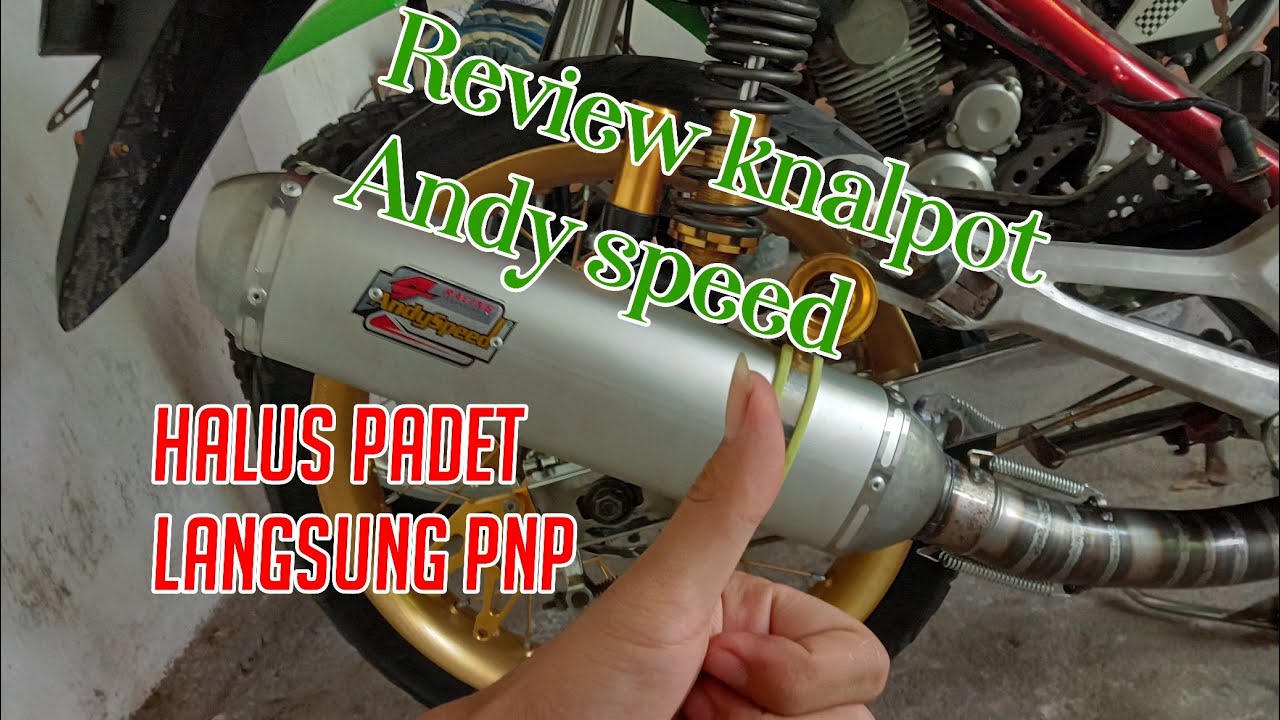 Tes knalpot Andy Speed kapsul murah cuma 350k saja - YouTube