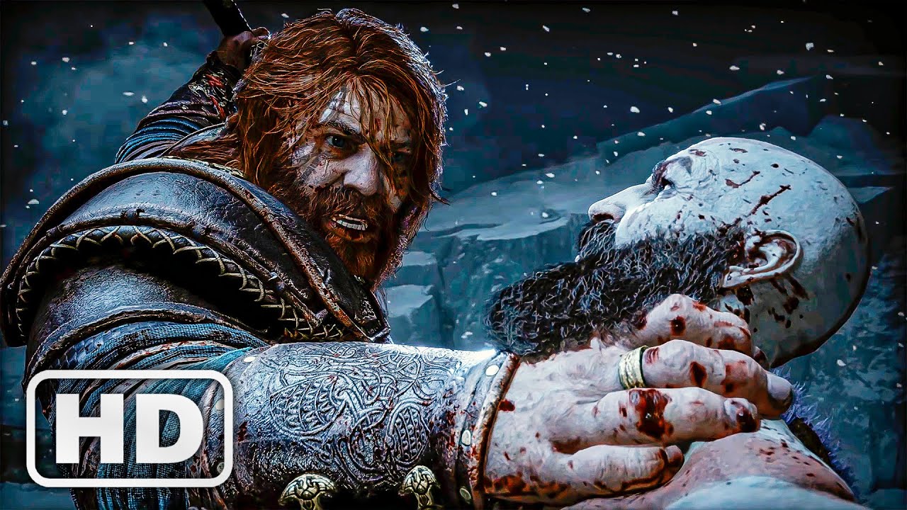 God of War Ragnarok - Fight scene between Kratos and Thor Game ...