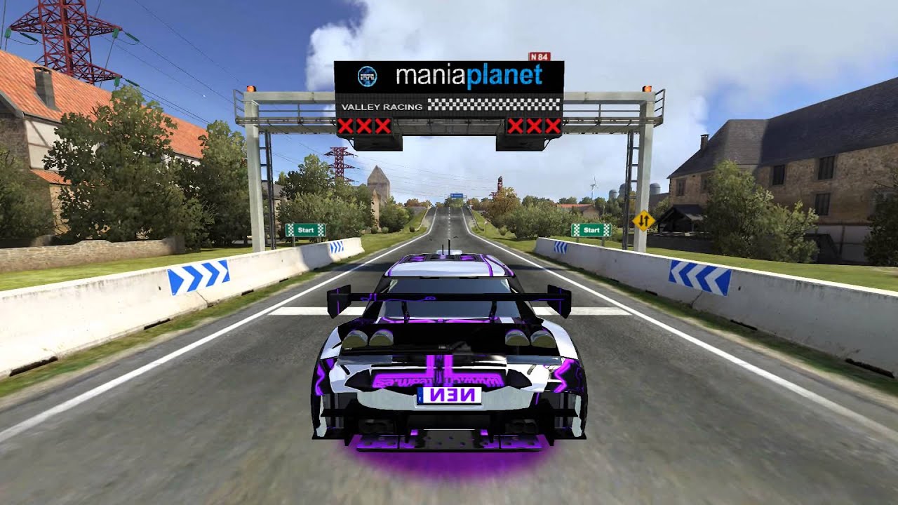 Testing ManiaPlanet Valley GamePlay - YouTube