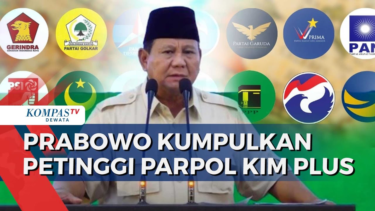 Pertemuan di Hambalang, Apa Saja Arahan Prabowo ke Petinggi Parpol KIM ...