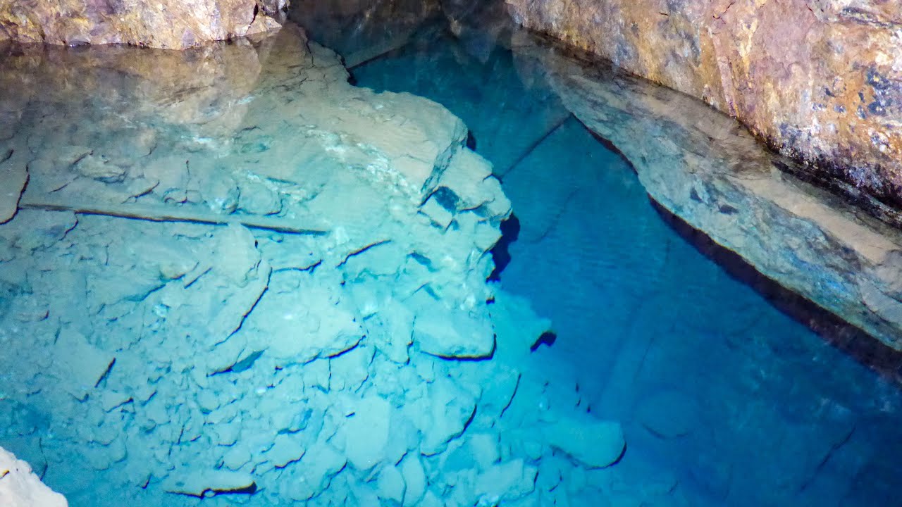 Trip to the blue pool - YouTube