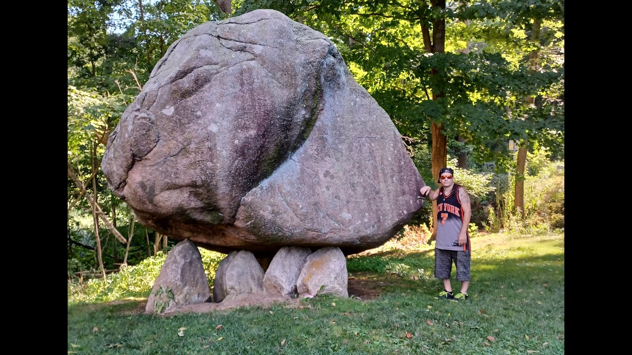 Most Amazing Red Granite Megalithic Dolmen in World, Balanced Rock ...