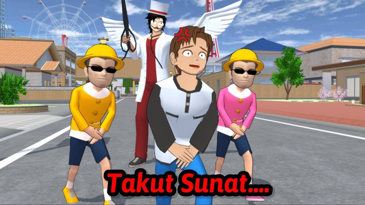 Yuta Atom Dan Atam DiBawa Malaikat SUNAT Yuta Panik Belum SUNAT 😱 ...