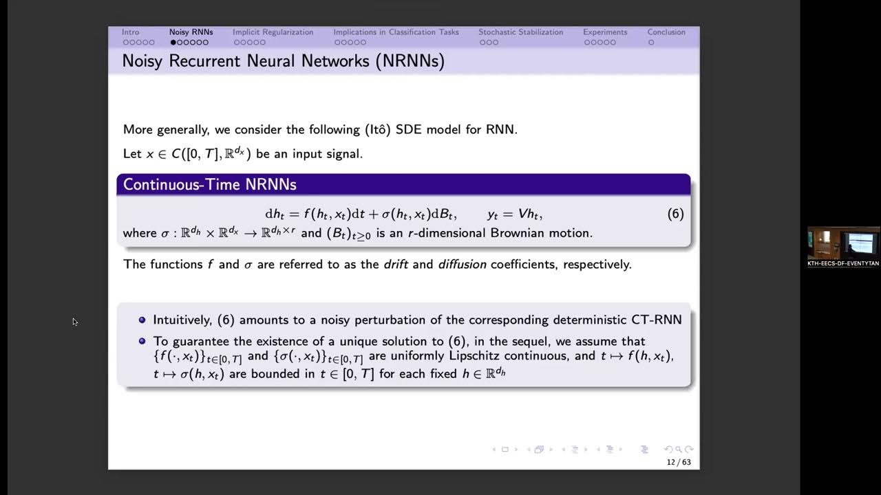 Soon Hoe Lim - Noisy Recurrent Neural Networks - YouTube