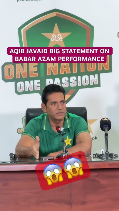 Aqib javaid criticised babar azam and Muhammad Rizwan batting 😱 - YouTube