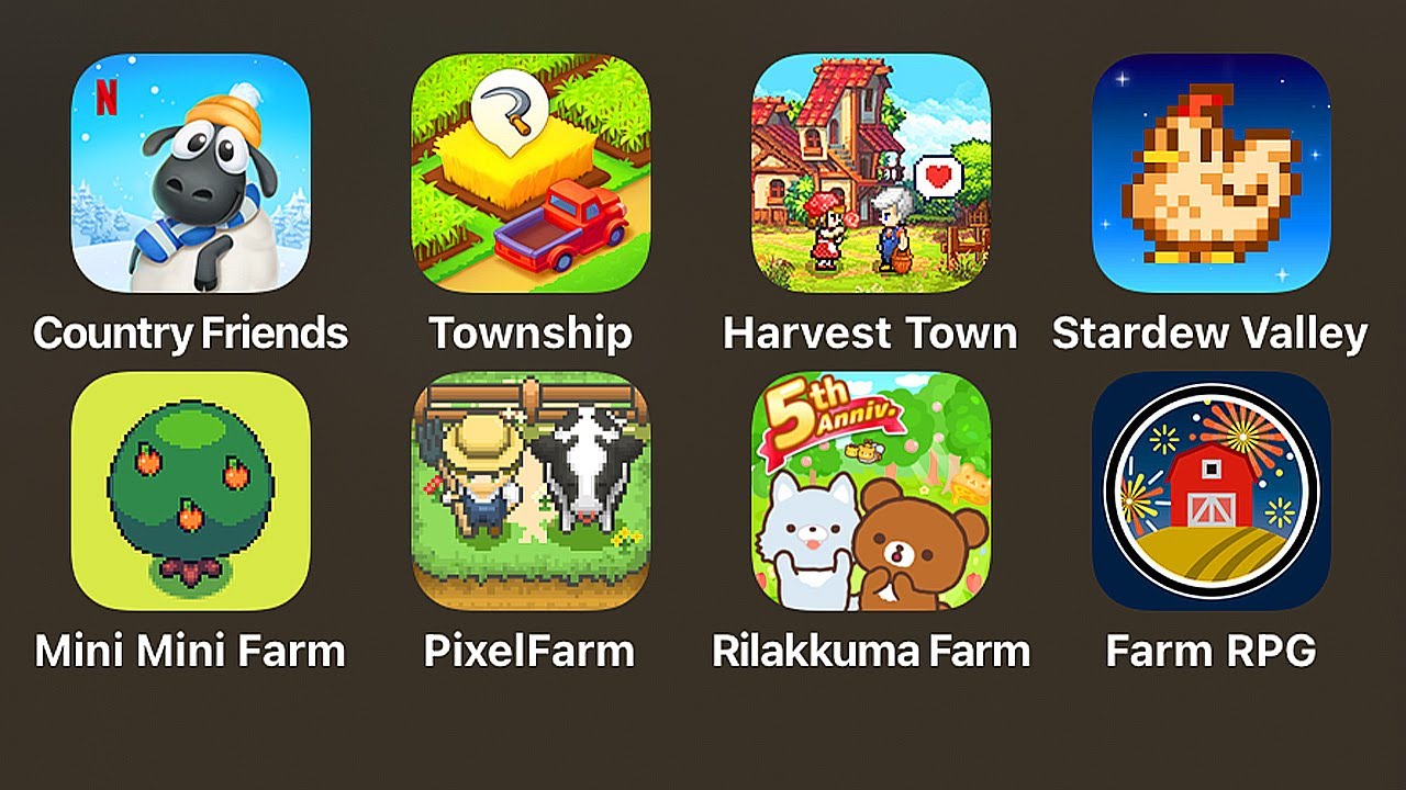 Country Friends,Township,Harvest Town,Stardew Valley,Mini Mini Farm ...