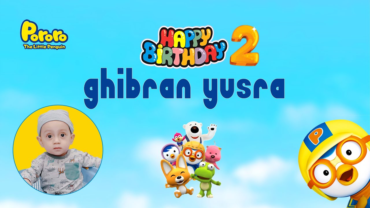 GHIBRAN 2nd BIRTHDAY - YouTube