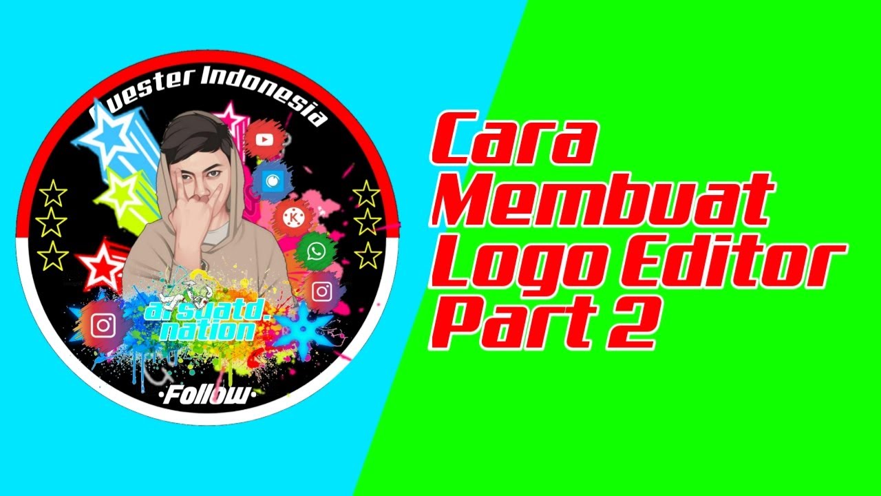 Cara Membuat Logo Editor Part2 - YouTube
