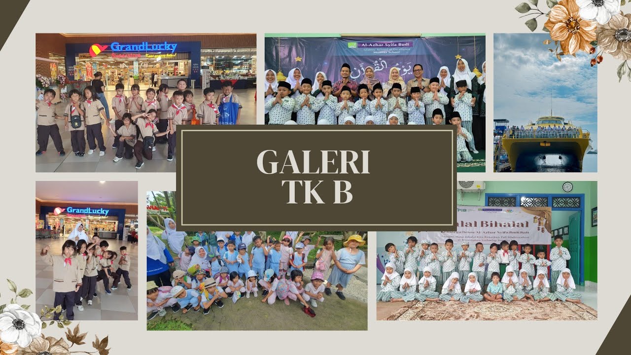 GALERI KEGIATAN TK B T.A 2023/2024 TK AL AZHAR SYIFA BUDI BALI - YouTube