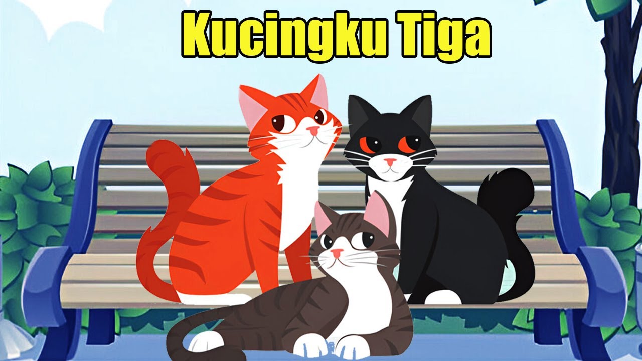 Kucingku tiga Gemuk - Lagu Anak Lucu Terpopuler - YouTube