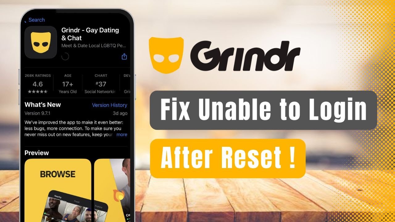 Grindr – How to Fix “Unable to Login” Error Even After Password Reset ...