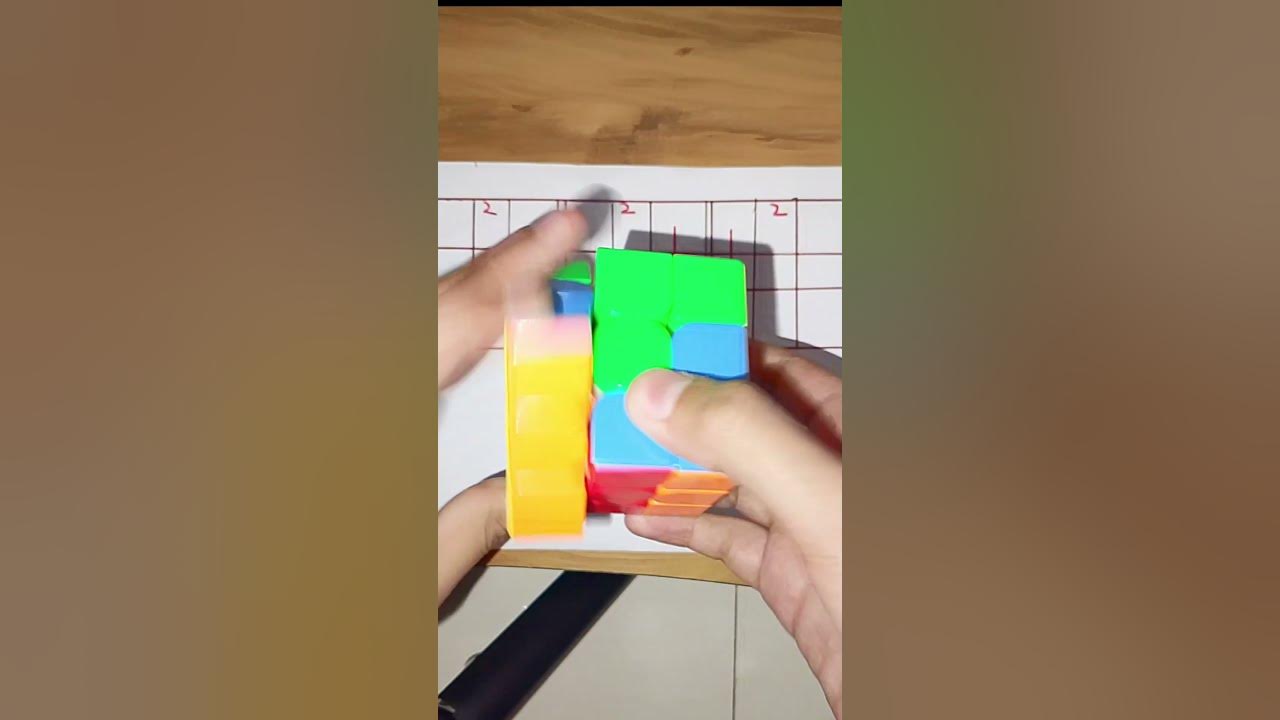 Rubik's cube solving method in an easy way with algorithm #shots #viral. - YouTube
