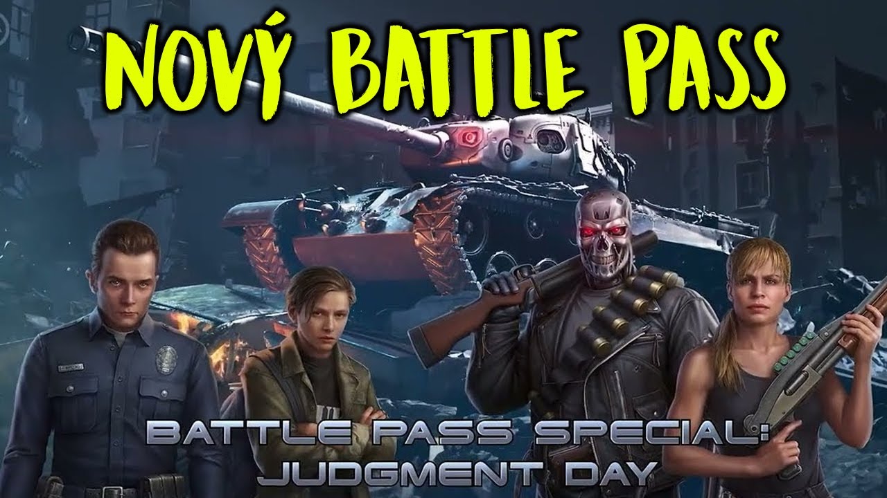 NOVÝ BATTLE PASS + TANK | TERMINATOR 2 | WORLD OF TANKS CZ/SK - YouTube