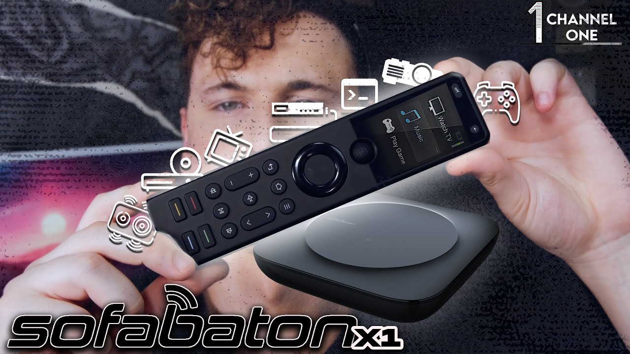 The Ultimate Universal Remote Control- The SofaBaton X1 with Hub - YouTube