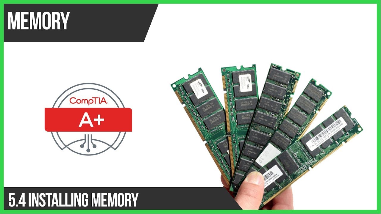 Memory - 5.4 Installing Memory - YouTube