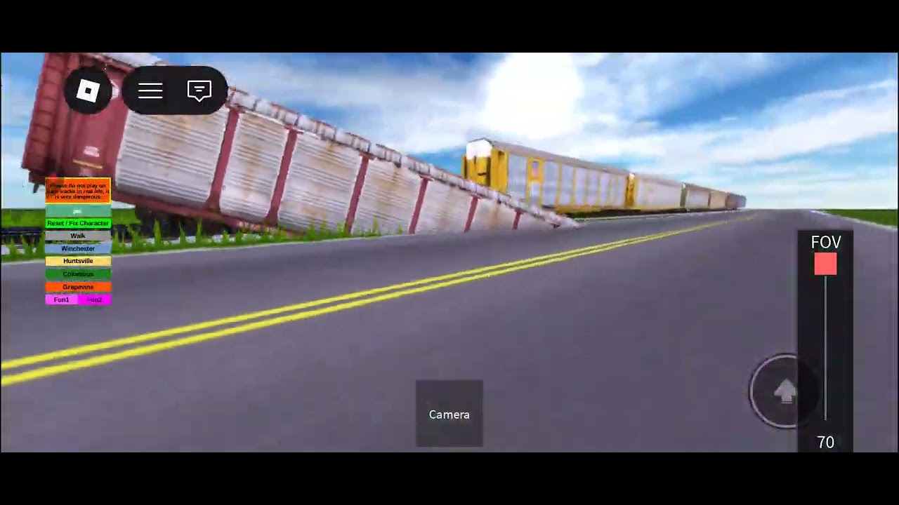 I SPOTTED A DERAILED AUTORACK IN ROBLOX RAILFAN HAVEN - YouTube