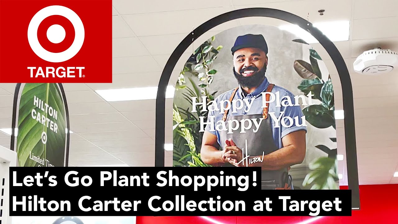 Let's Go Plant Shopping | Hilton Carter Collection at Target - YouTube