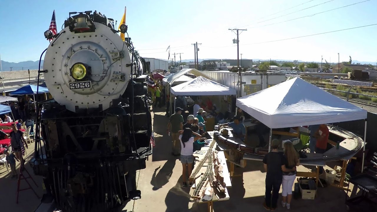 AT&SF 2926 Open House and Restoration Update - YouTube