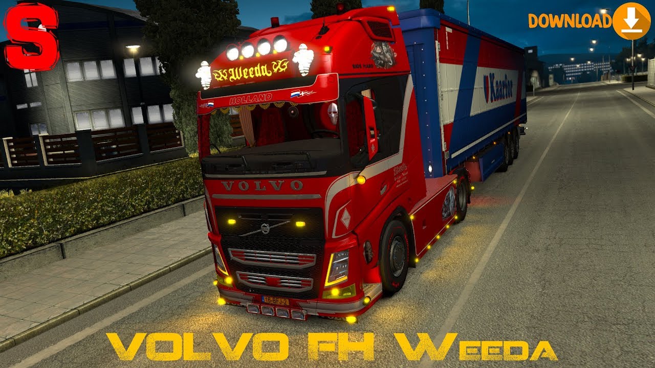 VOLVO FH Weeda [1.30x] - SiMoN3 ETS2 (+download) - YouTube