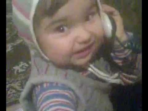 Qax Aysu telefonla danisir