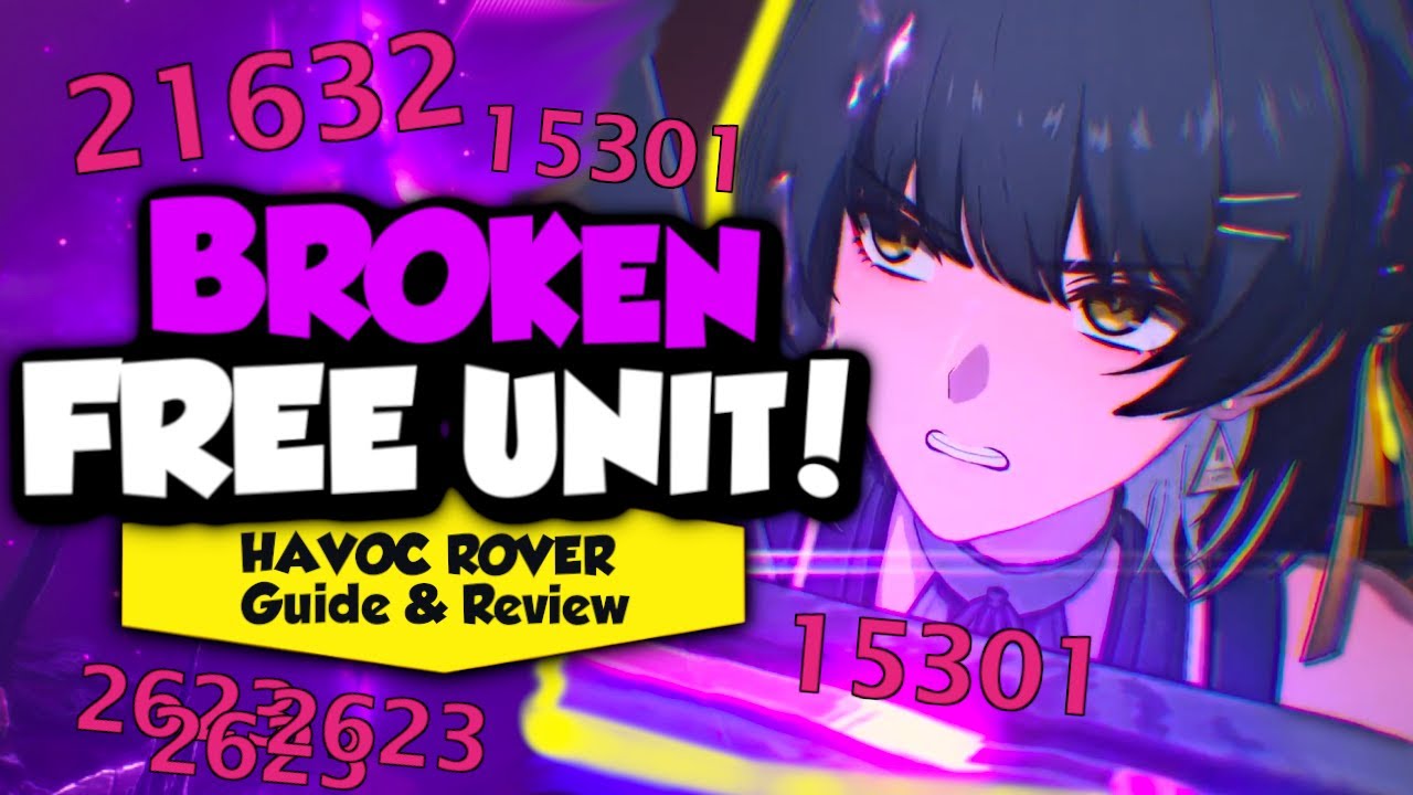 HAVOC ROVER IS BROKEN!! [Wuthering Waves] | Echoes, Combat, Build - YouTube