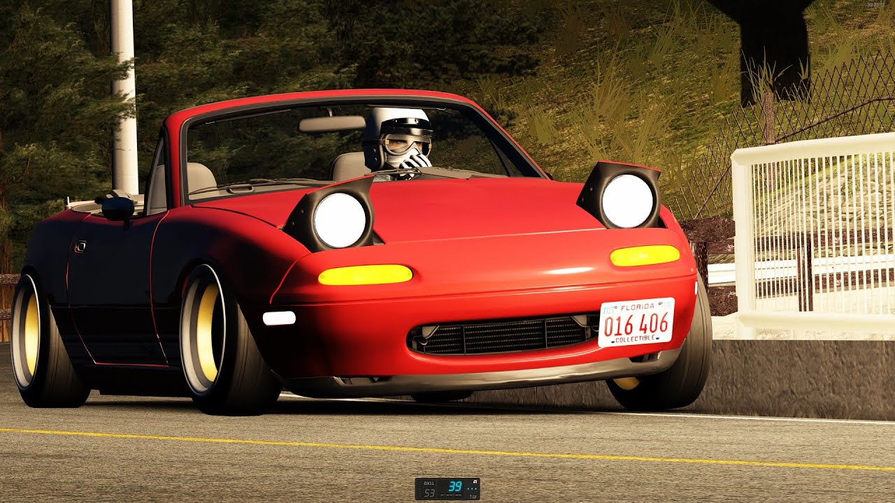 400HP Miata - Wild Midnight Touge - Assetto Corsa - YouTube