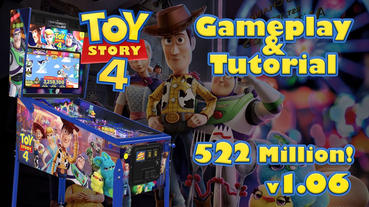Toy Story 4 Pinball v1.06 Gameplay - YouTube