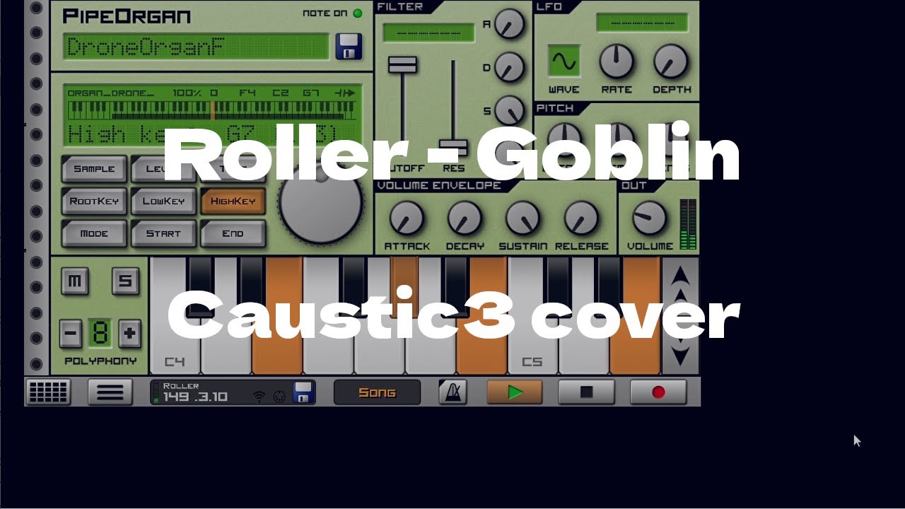 Roller - Goblin (cover) Caustic3 - YouTube