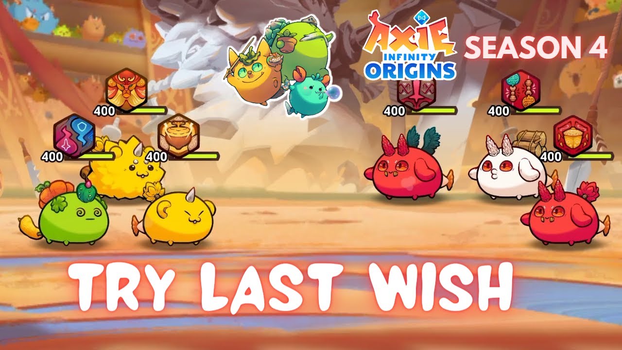 Using Last Wish Instead Of Leaf Cloak | Axie Infinity Origins Latest ...