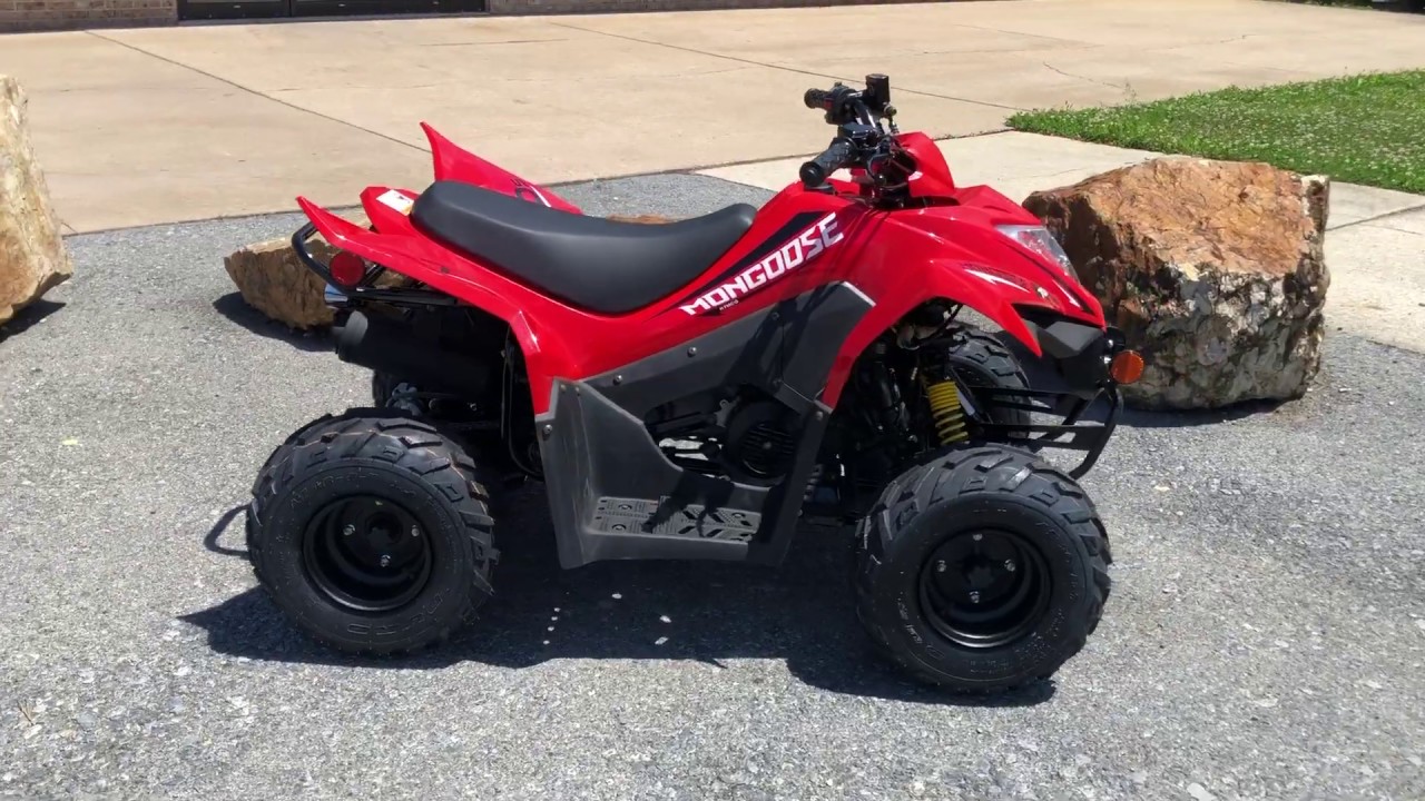 2020 KYMCO Mongoose 70S Red Walk Around - YouTube