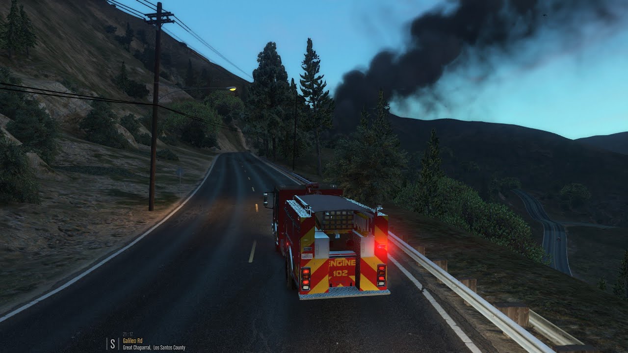 Wild Fire In the Mountains : LSPDFR - YouTube