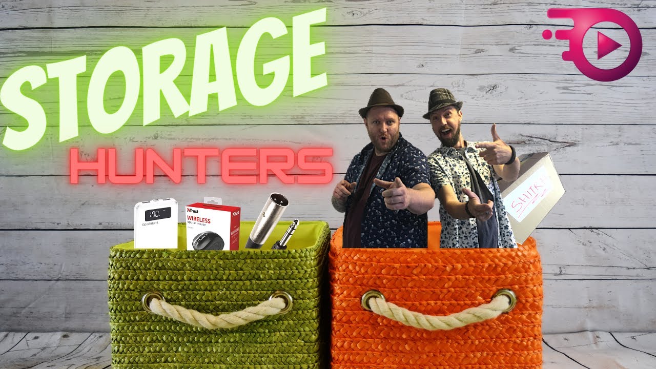 storage hunters t money funny studio clearout - YouTube