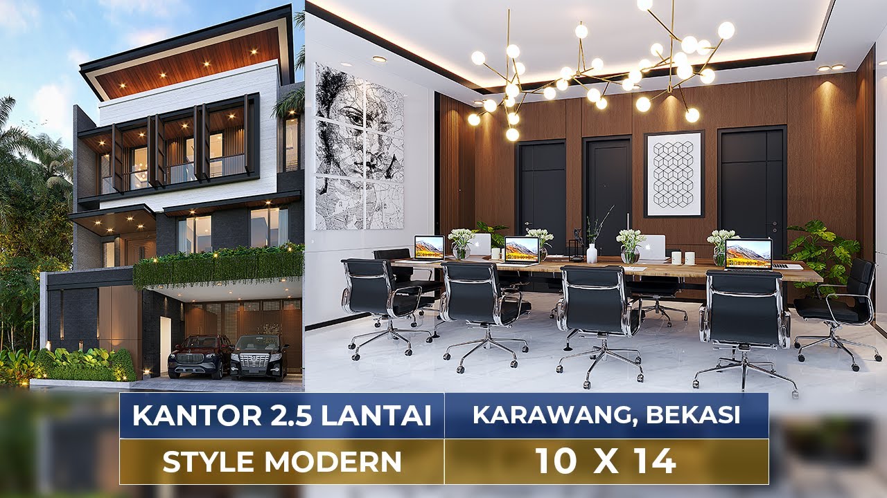 DESAIN KANTOR & MES KARYAWAN SEKALIGUS RUMAH TINGGAL DI KARAWANG ...