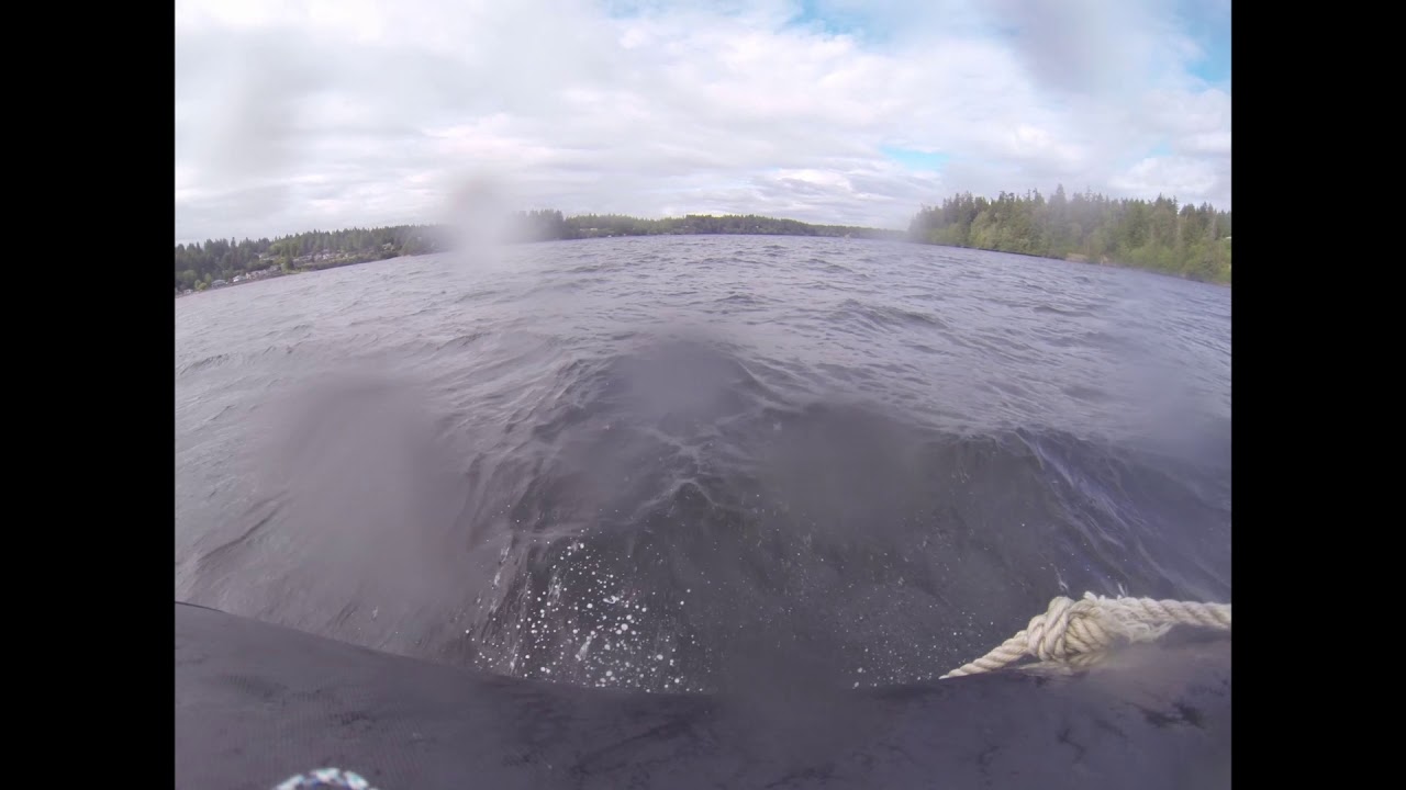 crazy boat ride wild waves - YouTube