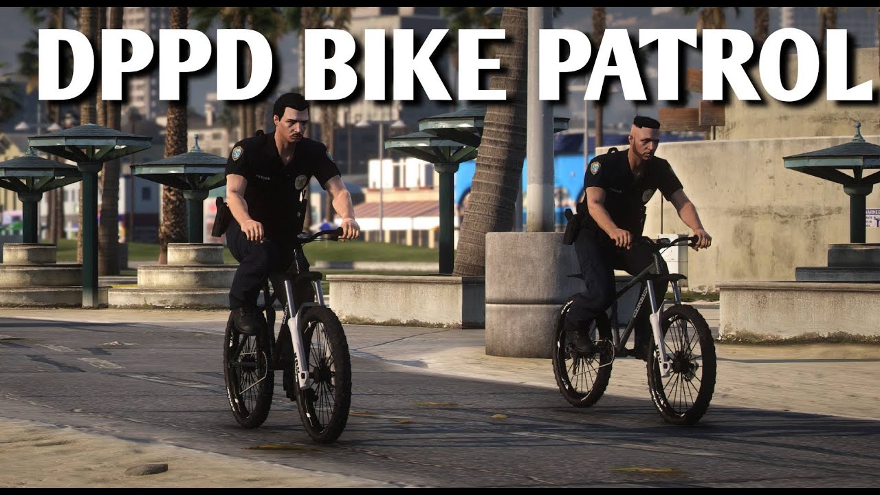 GTA V LSPDFR - RPPD BIKE PATROL - YouTube