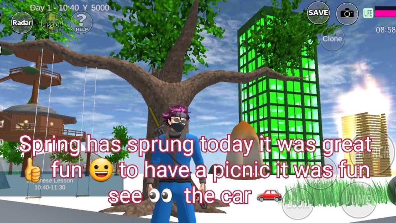 Spring has sprung today it was great 👍 fun to have a place 😀 it was fun ...