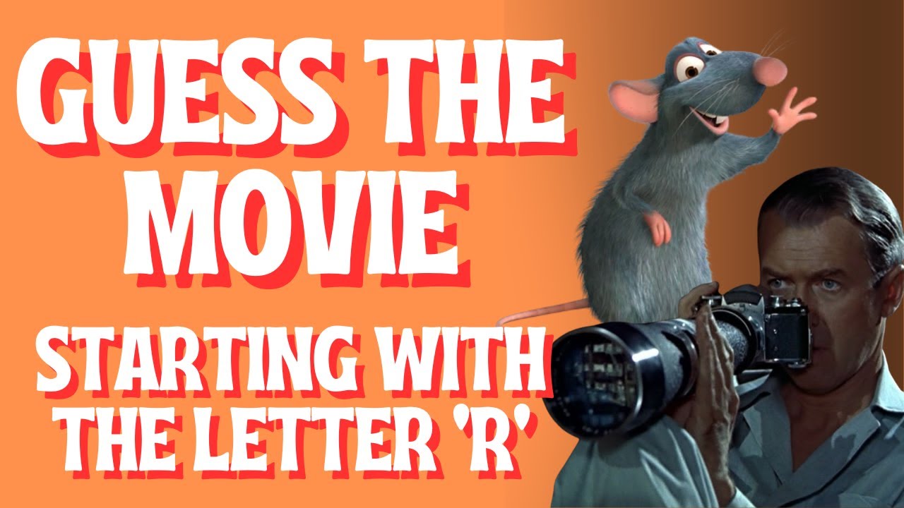 Can you Name all these Movies Starting with the Letter 'R' | Picture ...