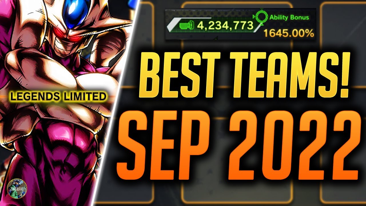 (Dragon Ball Legends) LL COOLER LOCKS IN & SWEEPS! Top 5 BEST TEAMS of ...