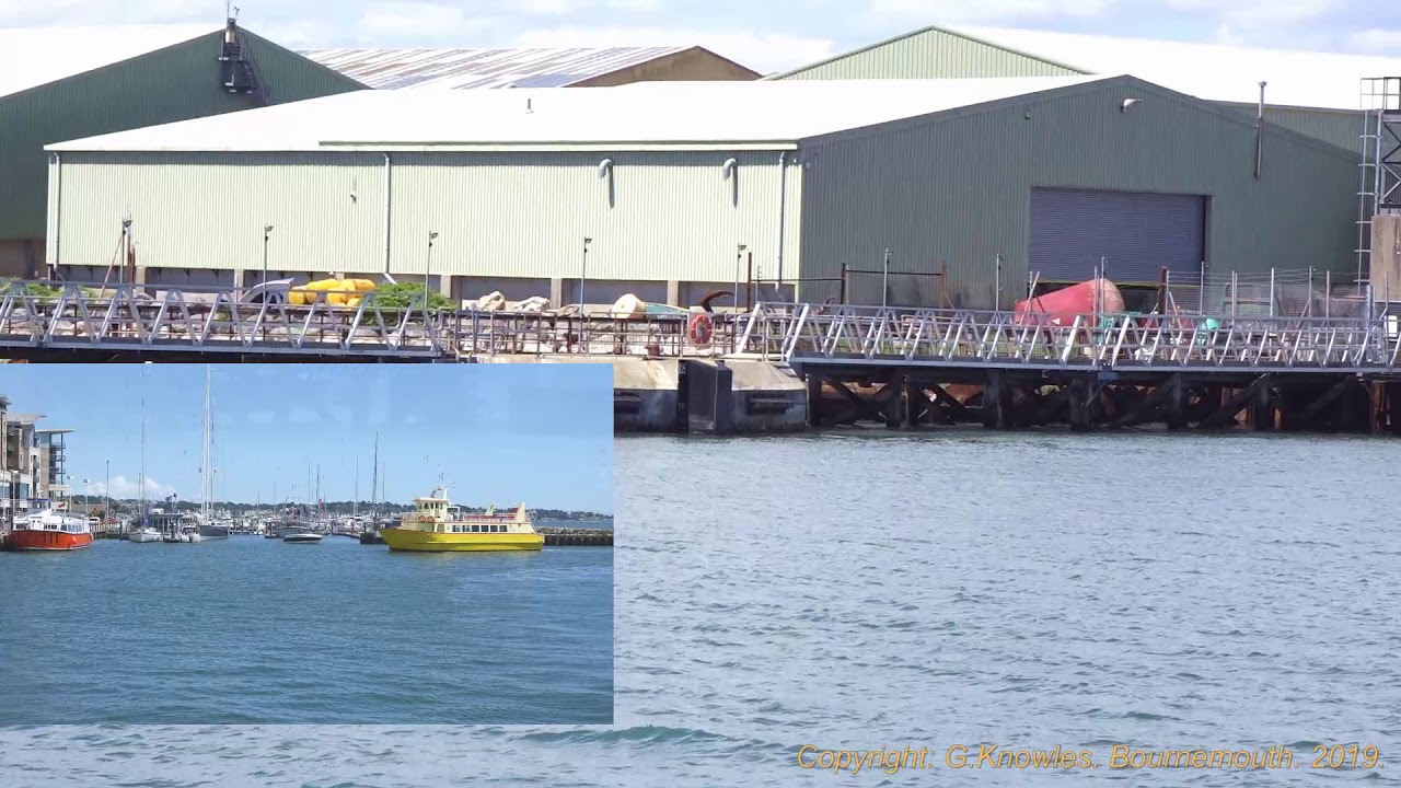 Poole Town and Quay in June 14th 2019, a Boat Trip around Poole Harbour ...