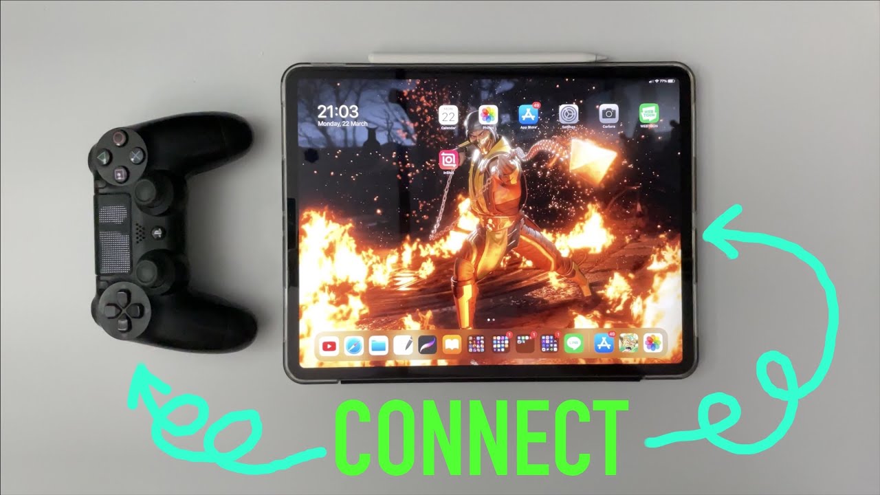 How to Connect PS4 controller to iPhone, iPad, IOS Devices, or Android ...