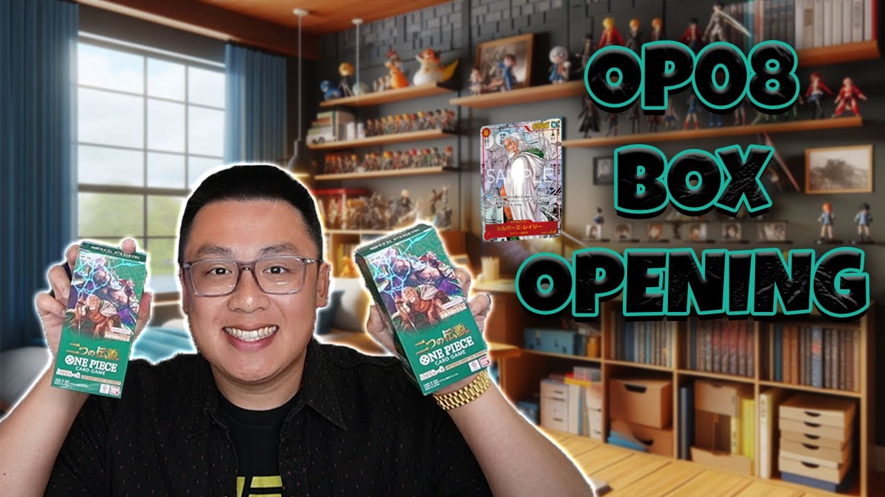 OP08 Japanese Booster Box Opening | Two Legends Two Boxes - YouTube