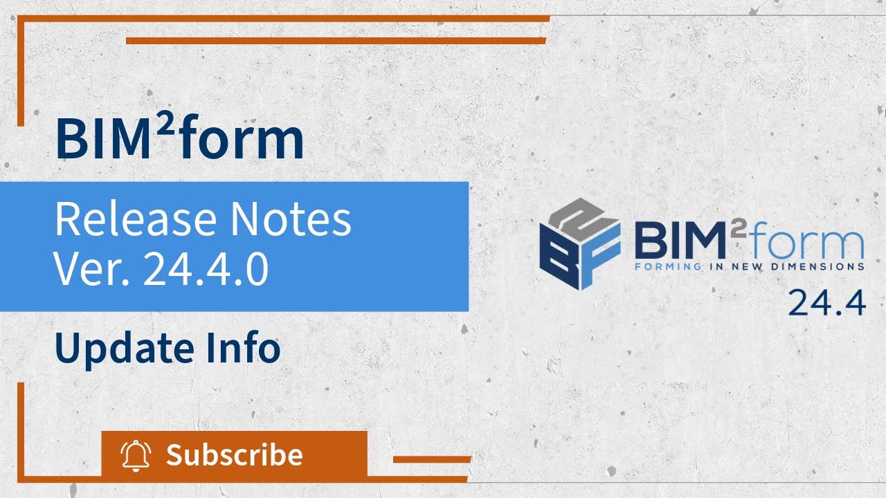 BIM²form Release 4 2024 | BIM² - YouTube