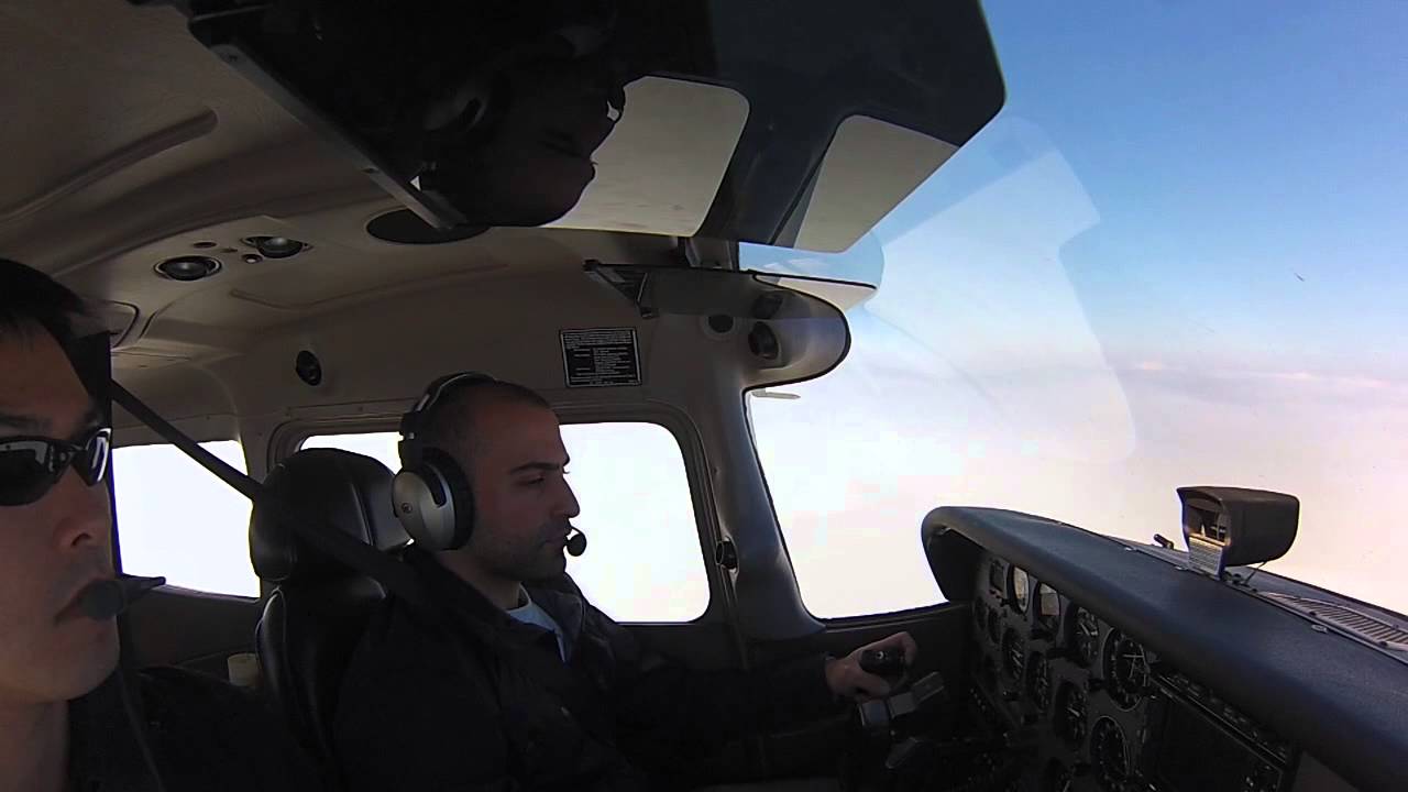 Napa KAPC instrument approach on actual IFR conditions - YouTube