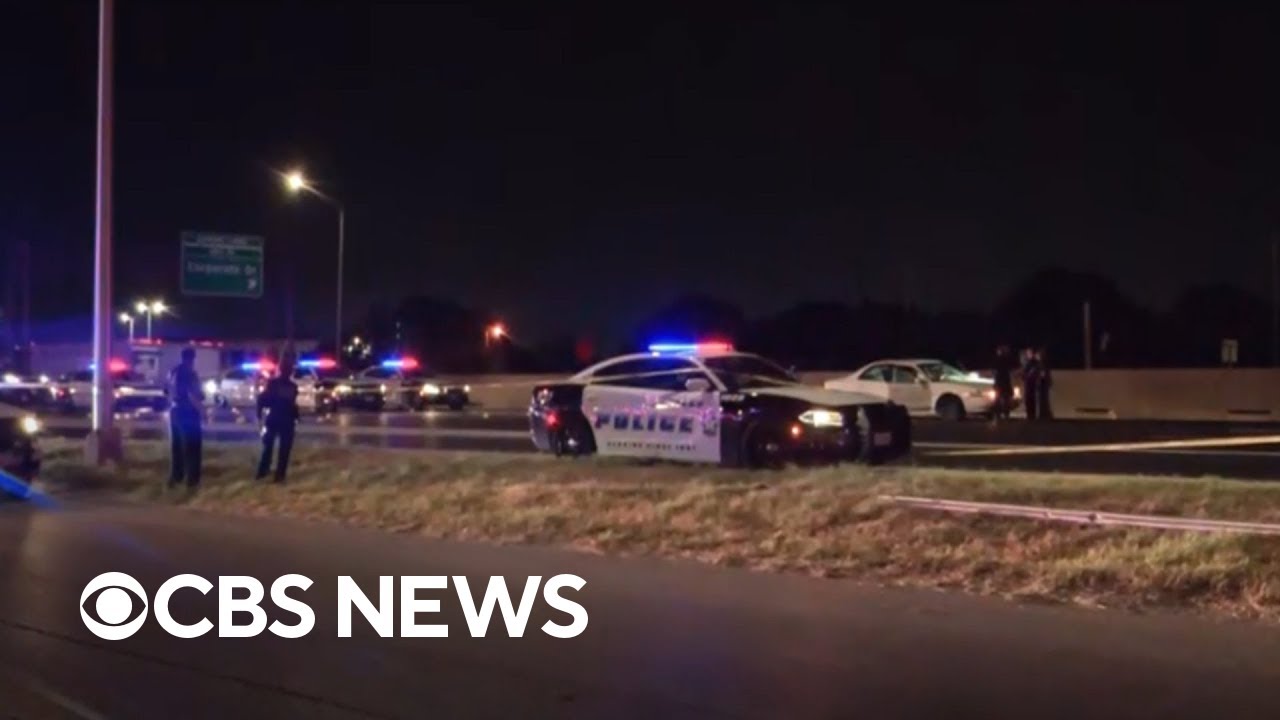 Police officer killed in Dallas shooting, Harris and Walz have major ...
