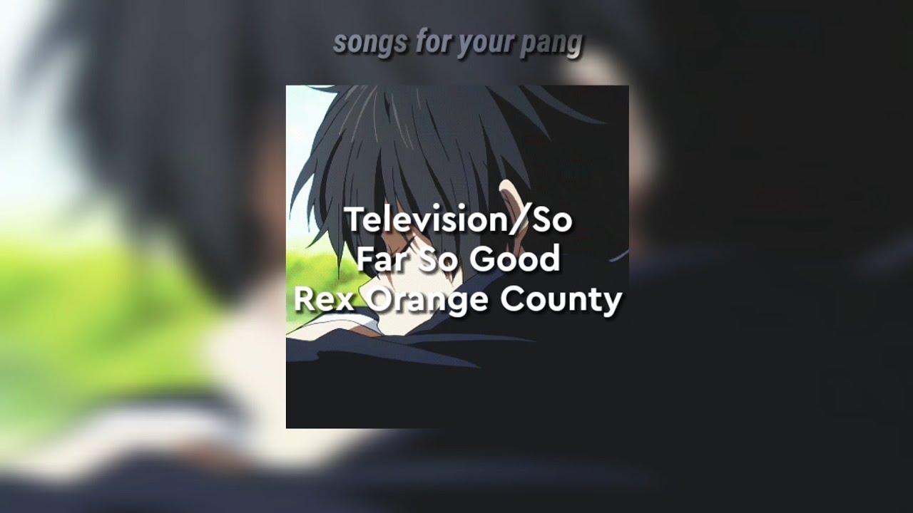 Television/So Far So Good - Rex Orange County [Legendado/Tradução ...