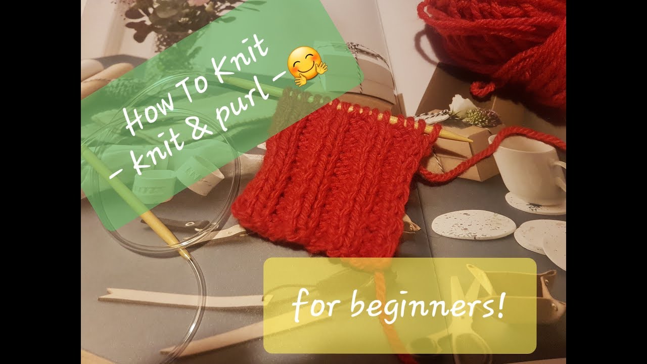 How To Knit / Kniting For Begginers / Mezgimas Virbalais - YouTube
