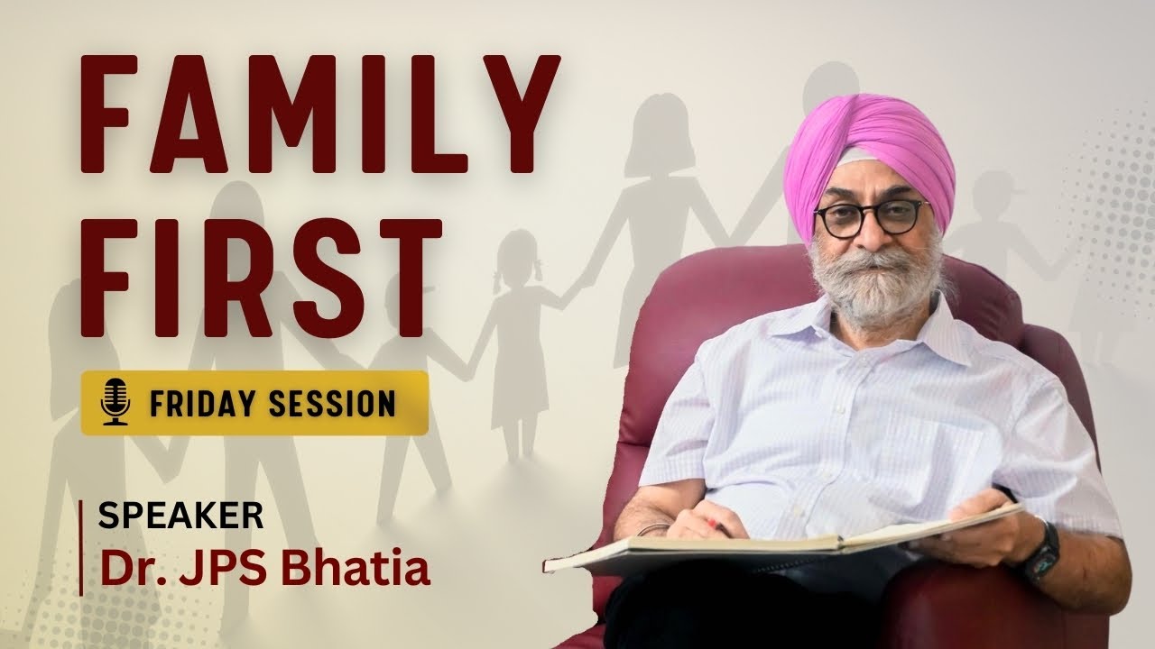 Family First Session | Friday Session | Dr. JPS Bhatia | The Hermitage Rehab - YouTube