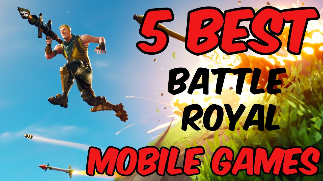 5 Best Battle Royal Shooter Mobile Games - Android iOS - YouTube
